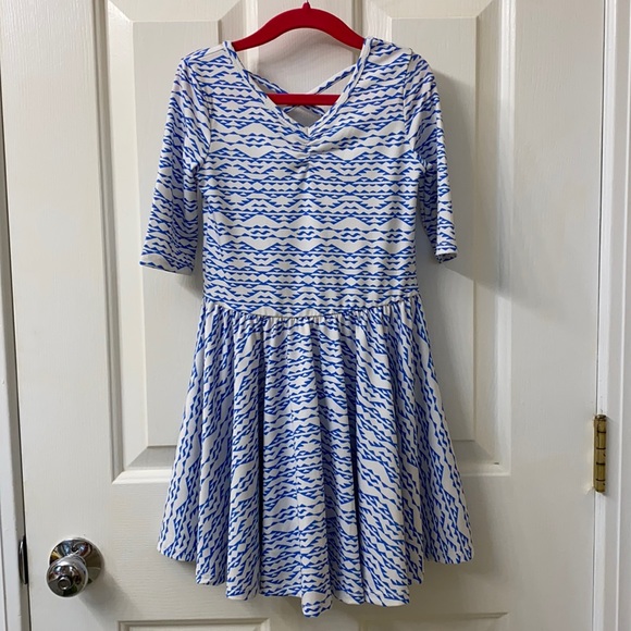 Dot Dot Smile | Dresses | Dds Blue White Ballerina Dress | Poshmark